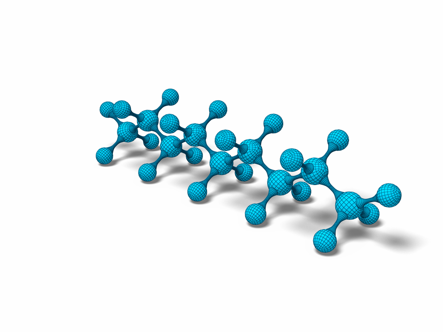 modèle 3D de Nonan Moléculaire C9H20 - TurboSquid 1540938