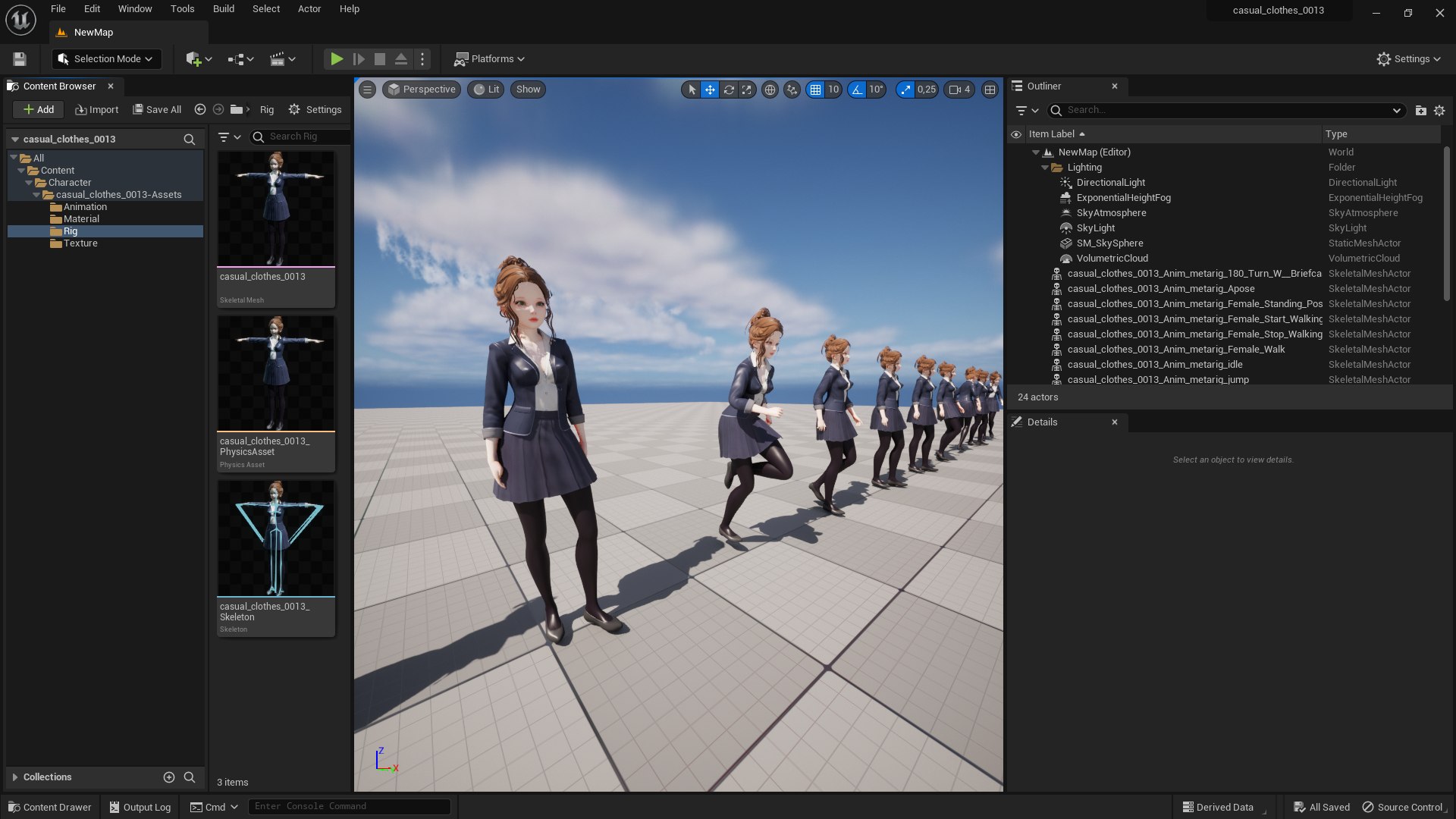 3D Casual Clothing 0013 - UE5 - Unity - Blender - Animated - Realistic ...