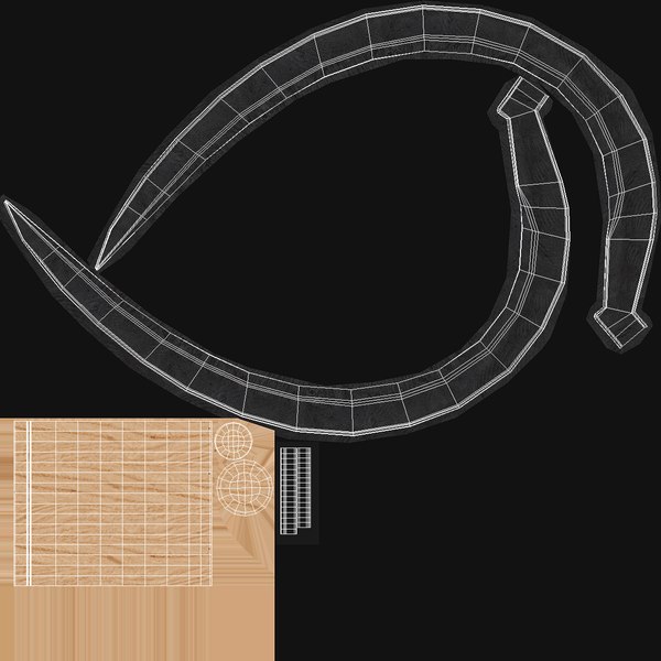 3D Sickle model - TurboSquid 1766204