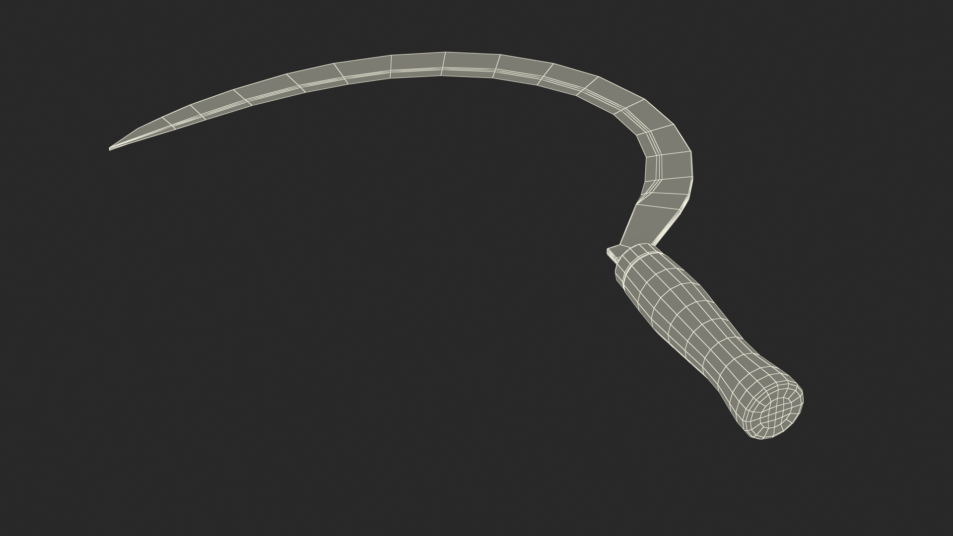 3D Sickle Model - TurboSquid 1766204