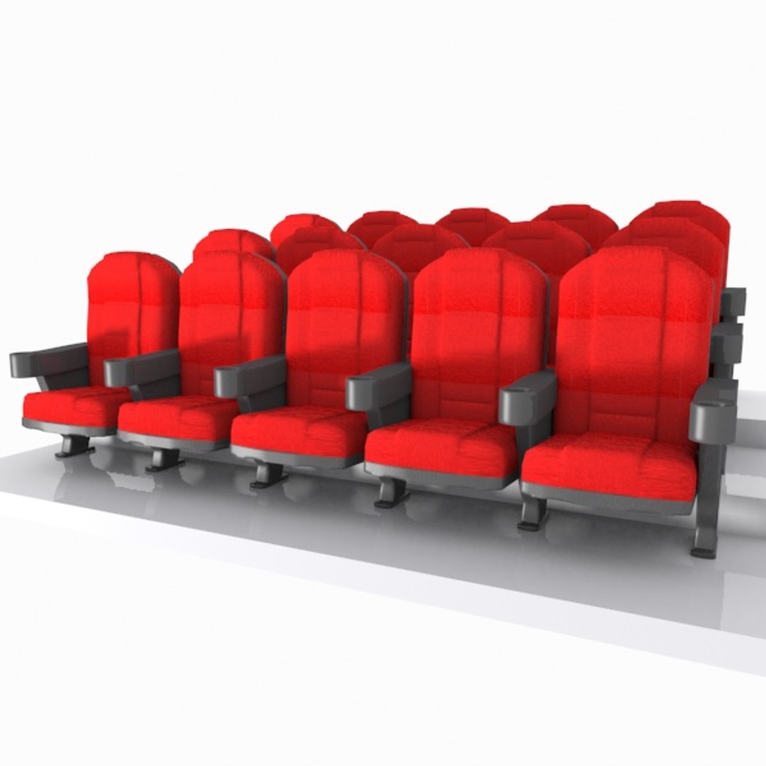 Theater Seat Toon Obj