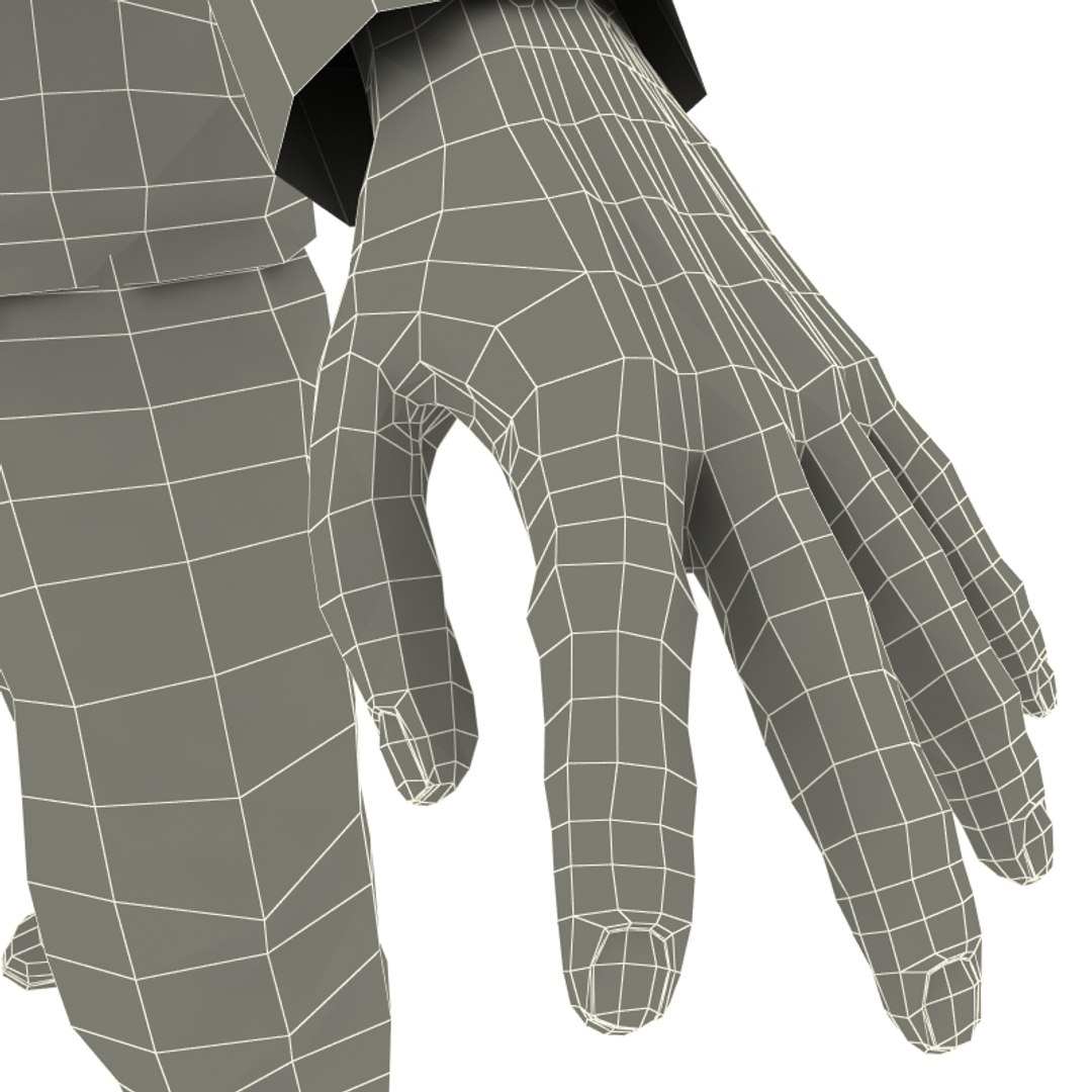 maya biker rigged biped