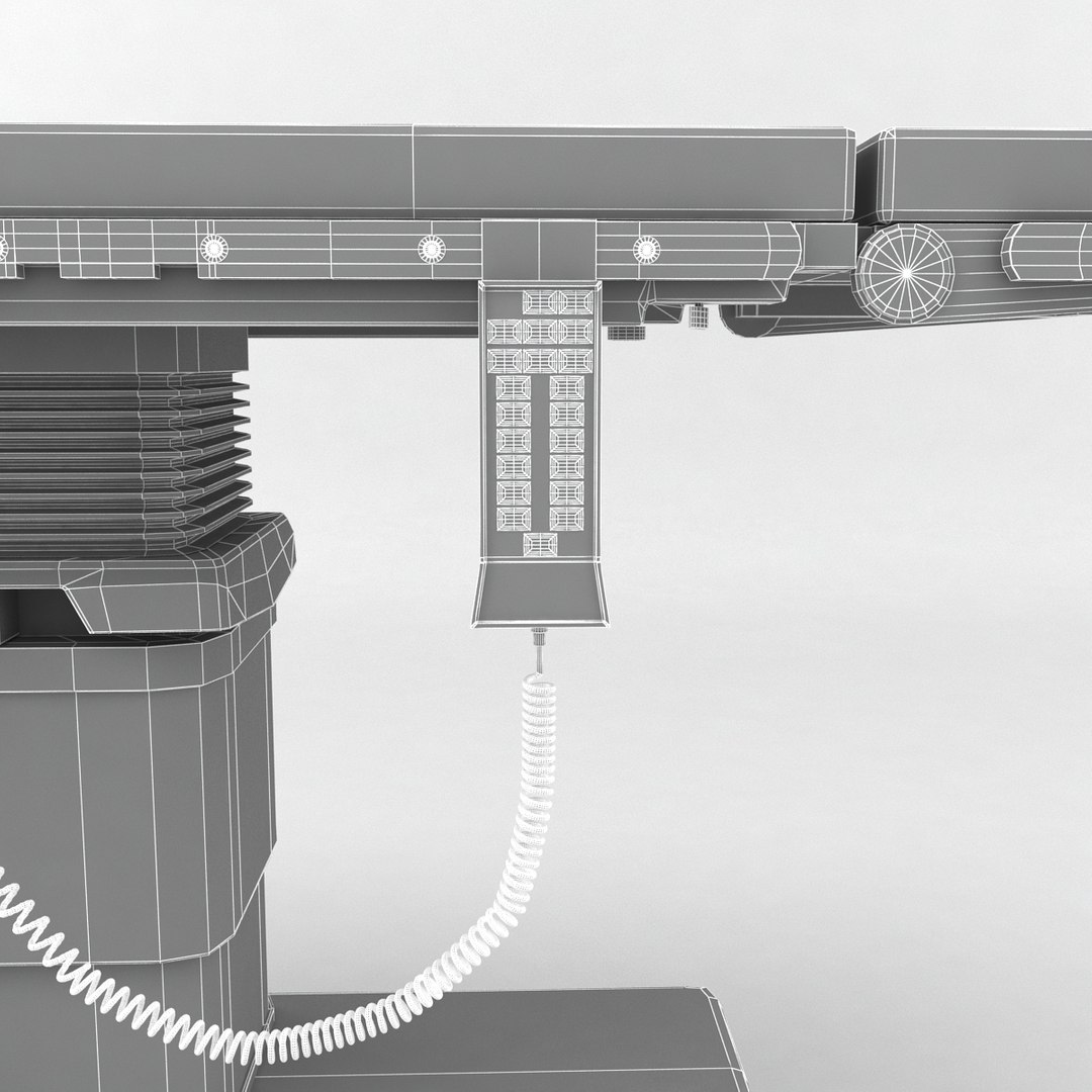 3d Surgical Table Model
