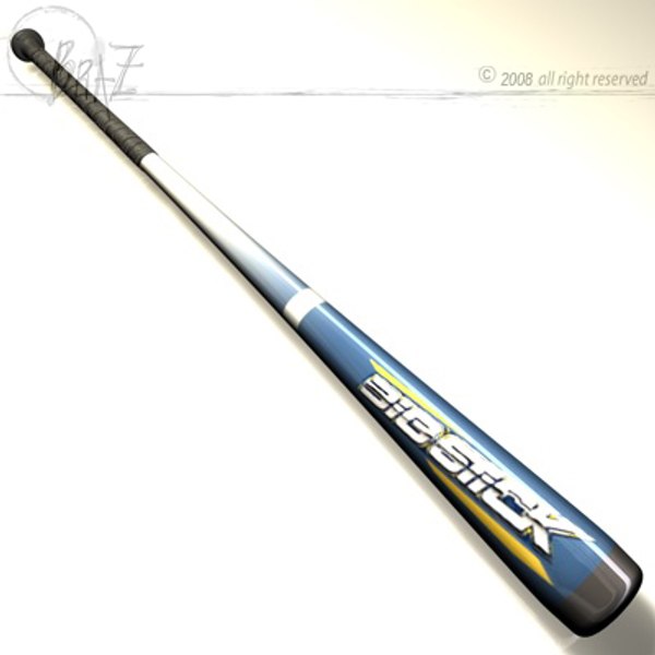 3d model baseball bat