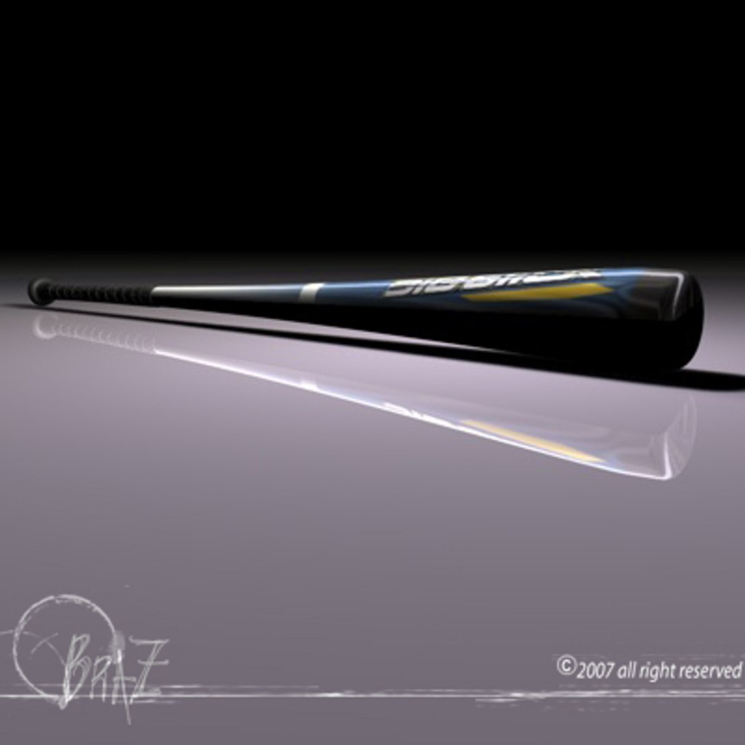 3d Model Baseball Bat