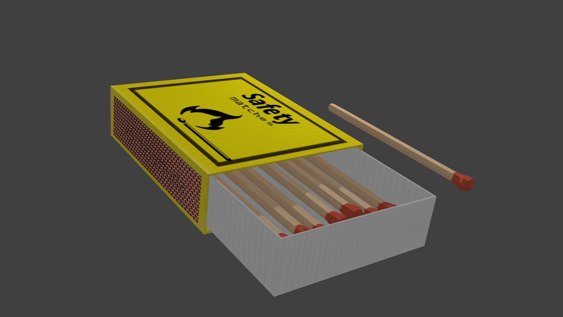 Matchbox Matches 3D Model - TurboSquid 1440981