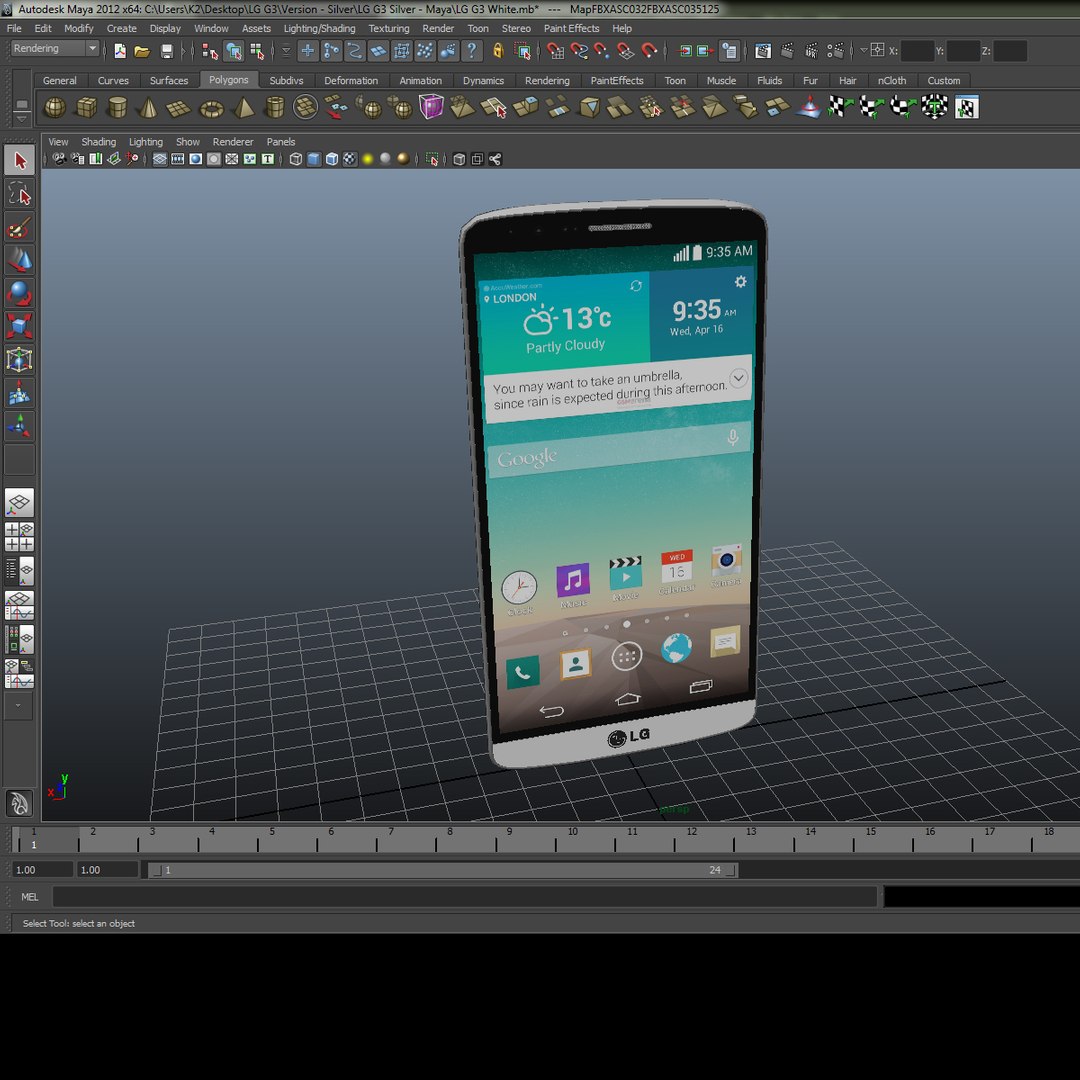 Lg G3 3d Model