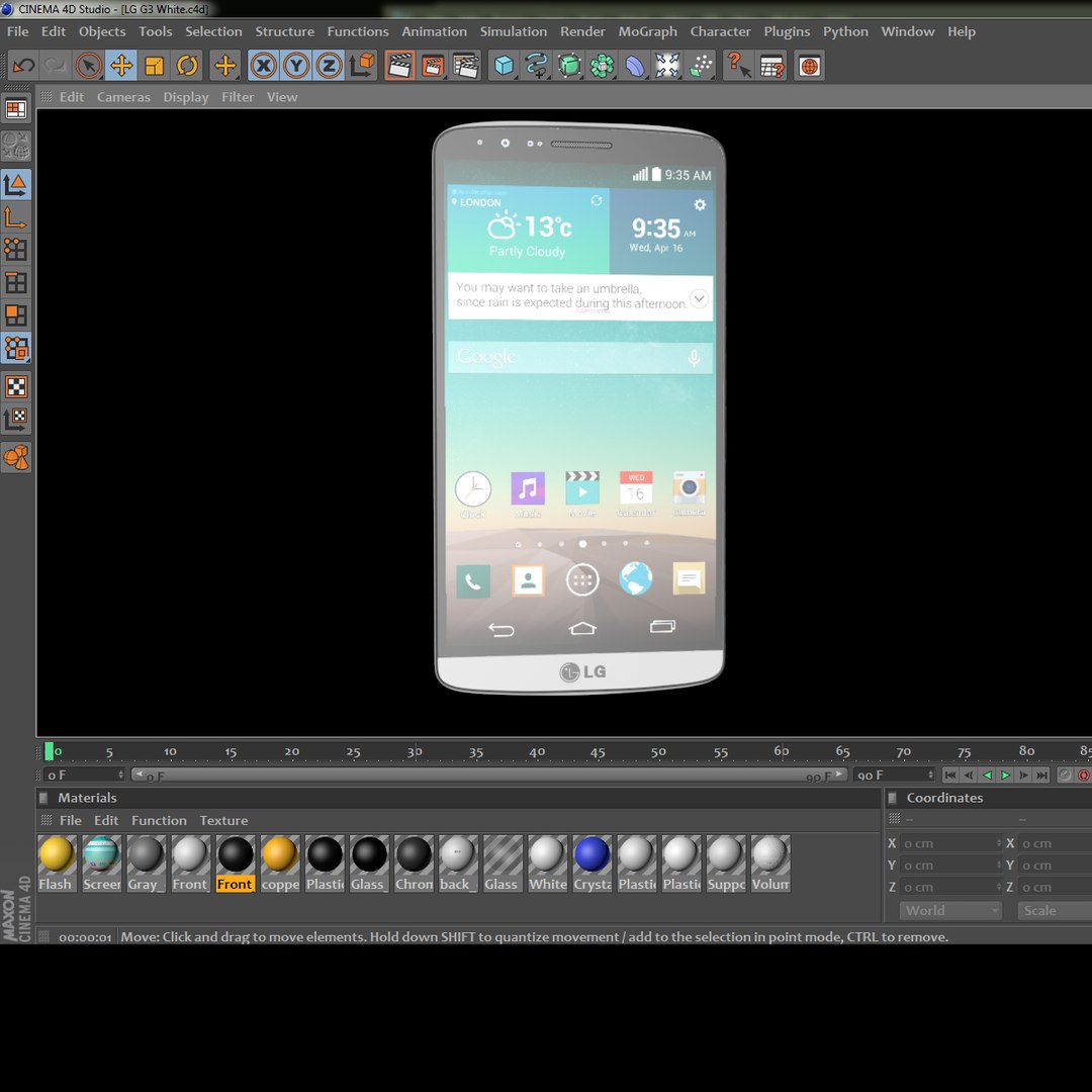 Lg G3 3d Model