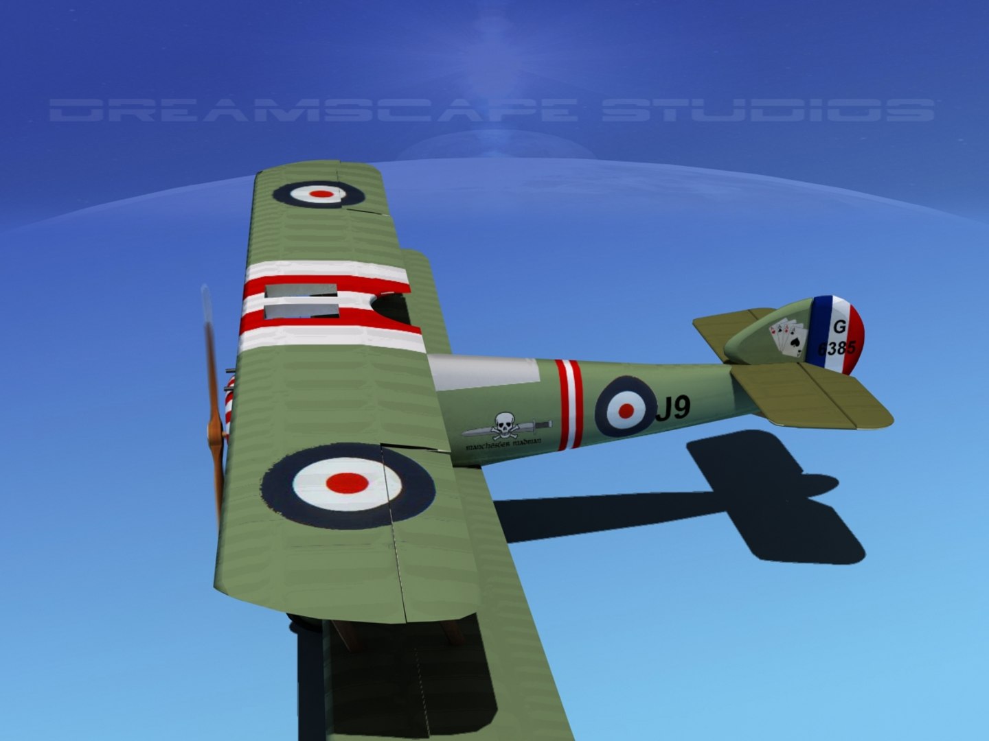 Sopwith Camel Fighter 3d Model