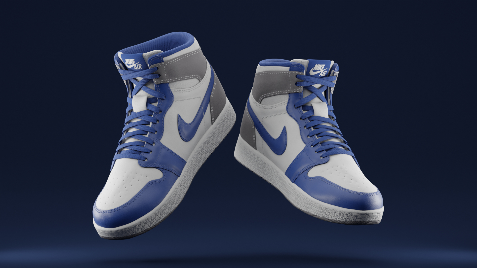 Air Jordan Nike Shoes - 01 Model - TurboSquid 2047776
