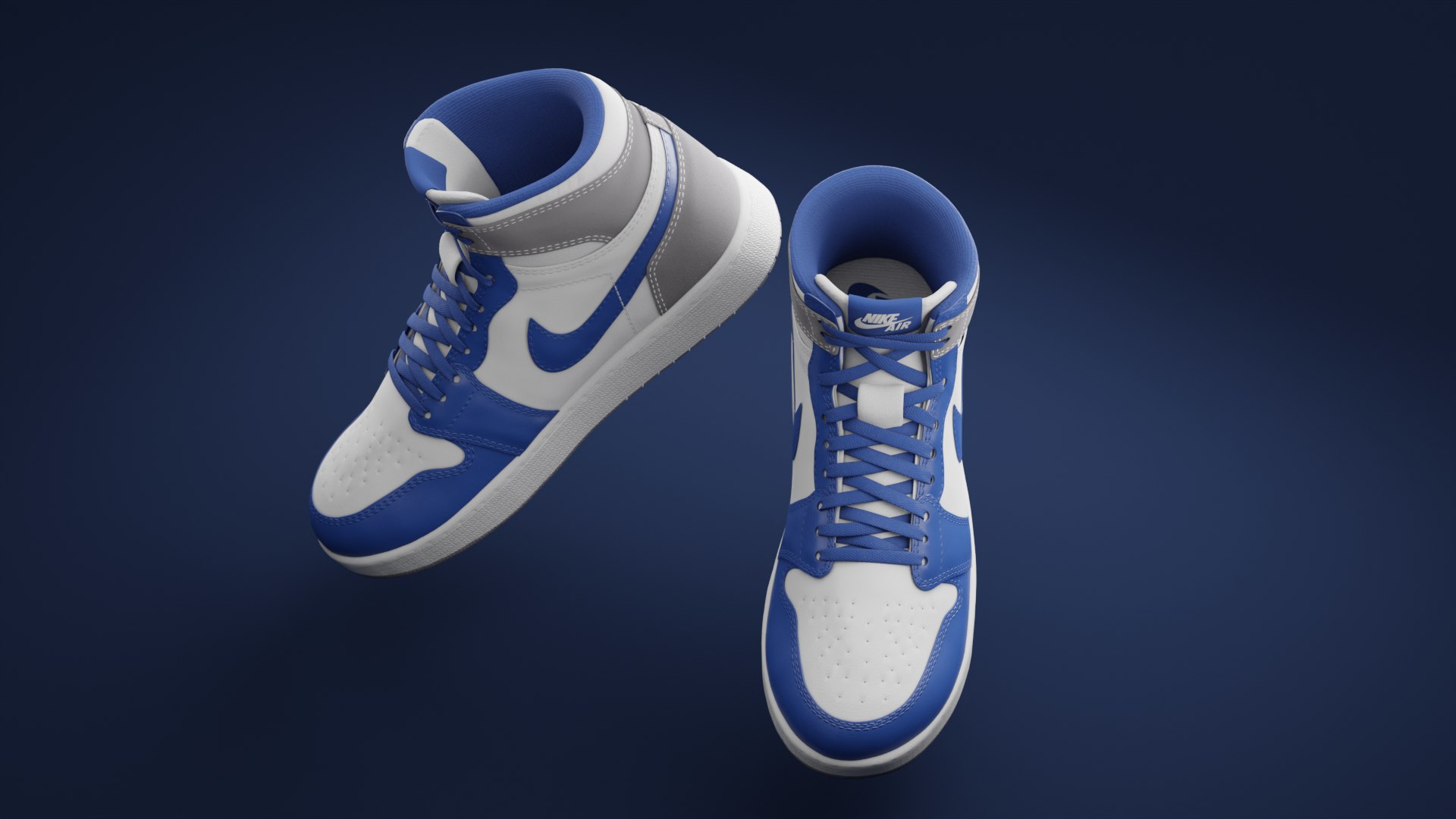 Air Jordan Nike Shoes - 01 Model - TurboSquid 2047776