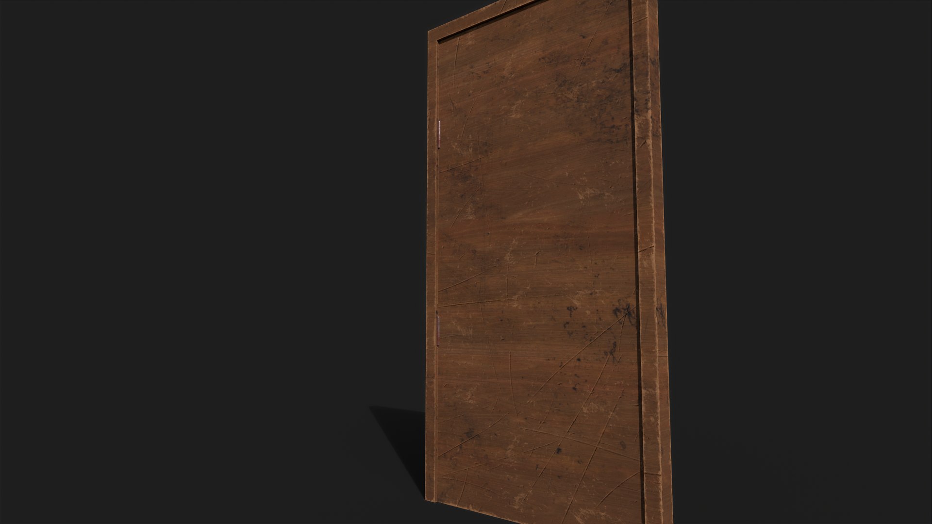 Door Wood With Animation Open And Close 3D Model - TurboSquid 1866116