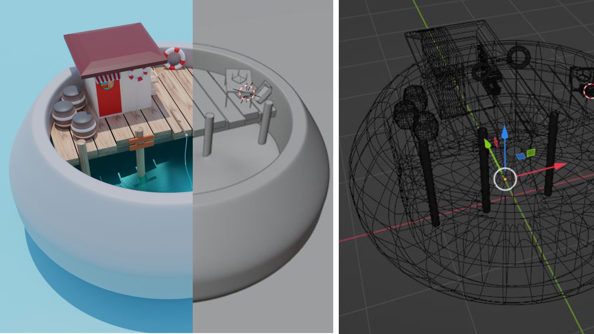 Low Poly Fisherhut 3D - TurboSquid 2118843