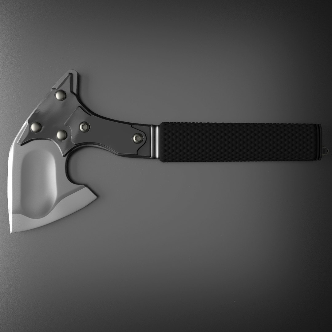 3D Tactical Axe - TurboSquid 1210537