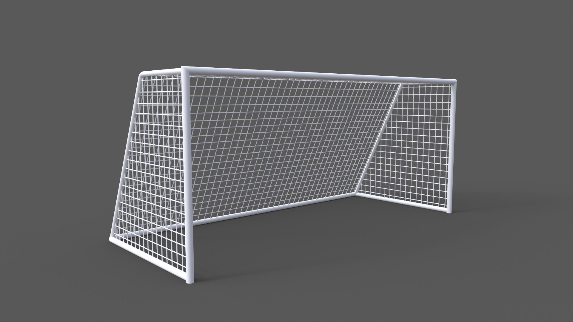 3D PBR Soccer Football Goal Post H Model - TurboSquid 1921334