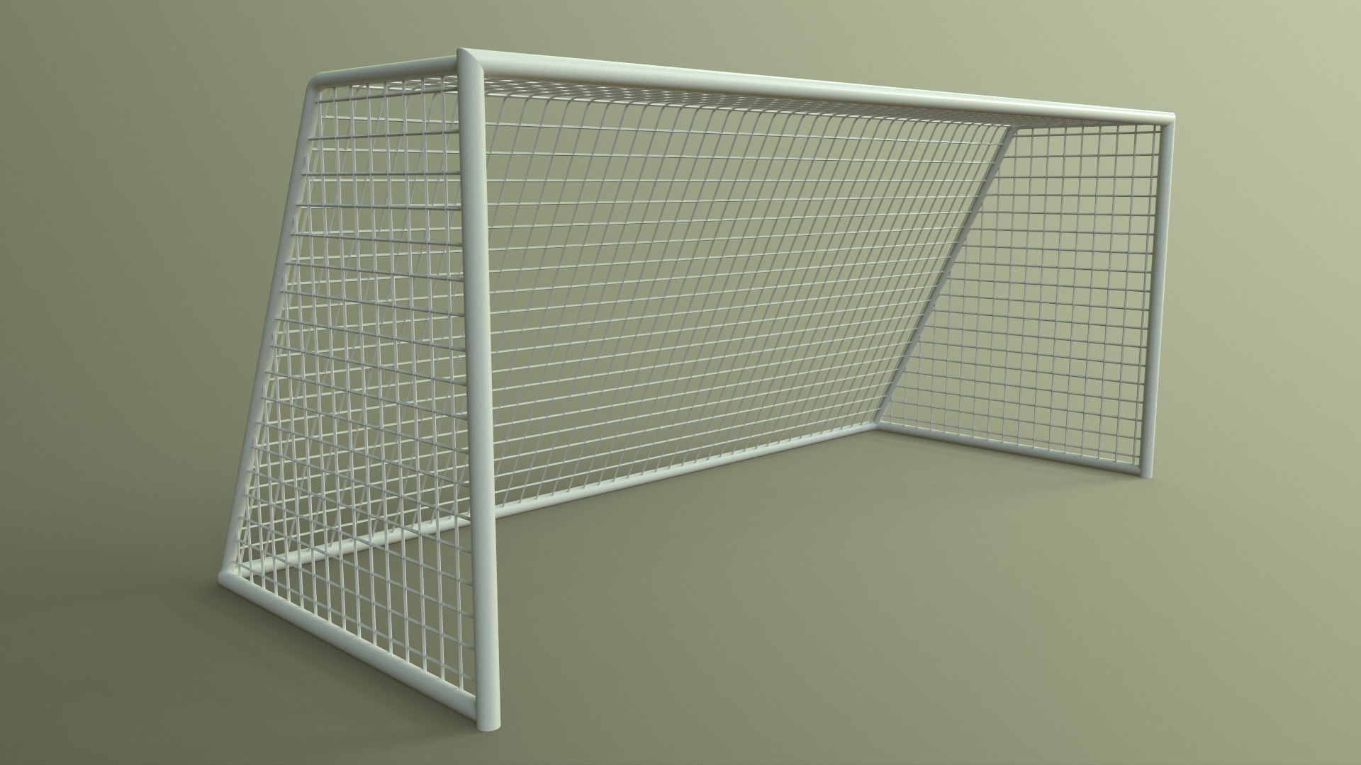 3D PBR Soccer Football Goal Post H Model - TurboSquid 1921334