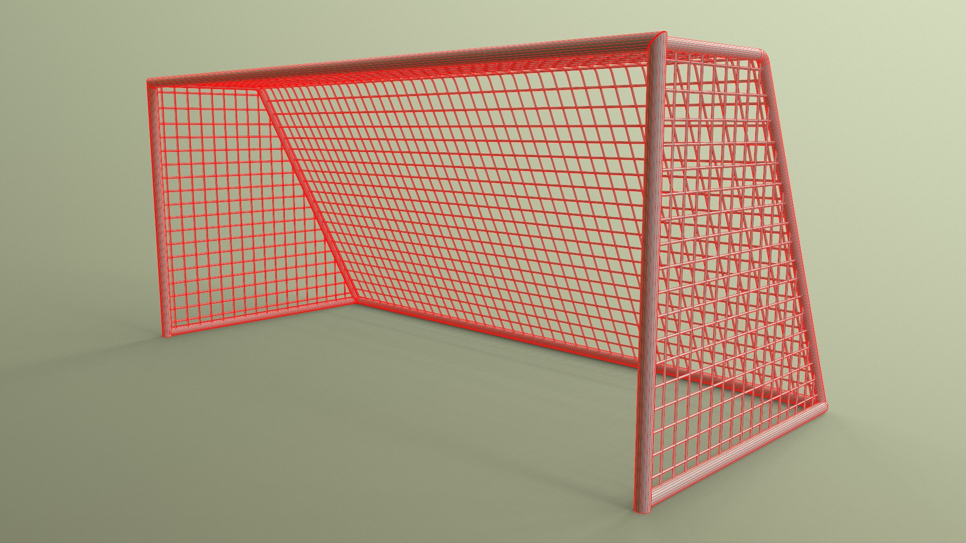3D PBR Soccer Football Goal Post H Model - TurboSquid 1921334