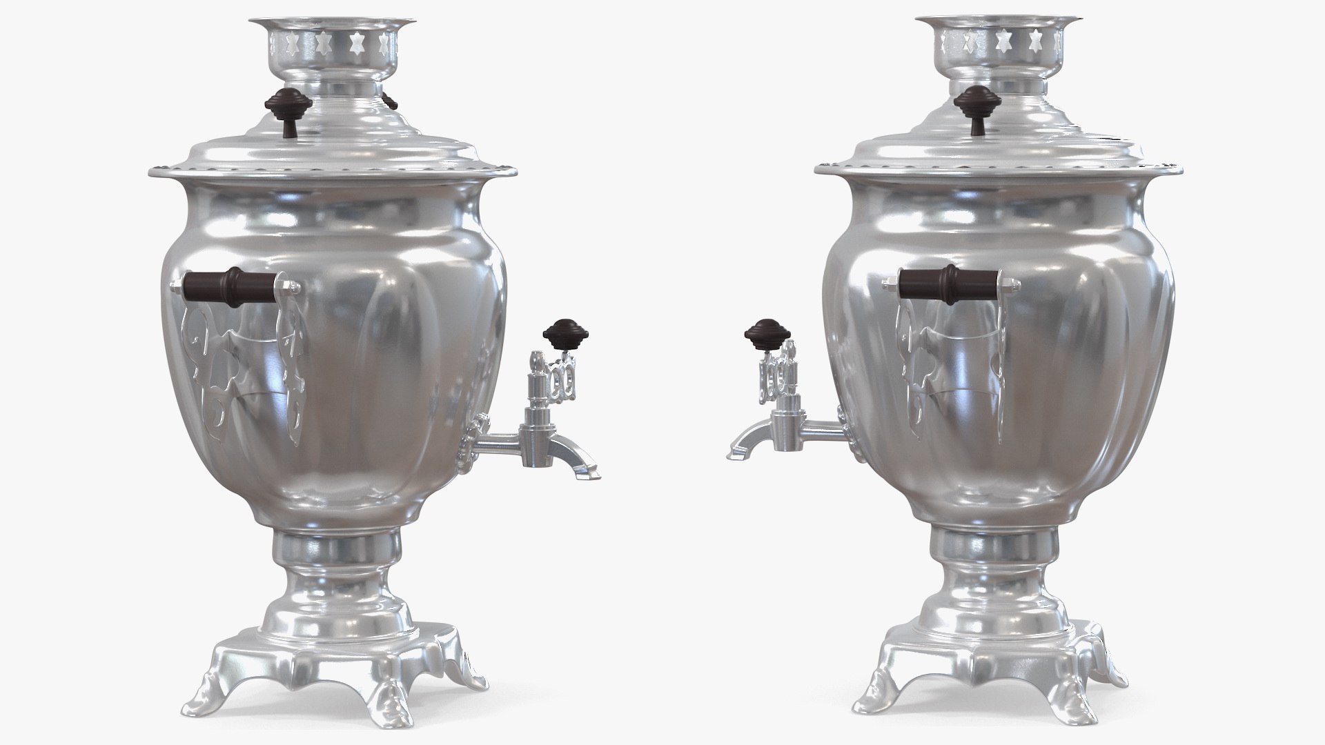 3D model russian samovars russia - TurboSquid 1676714