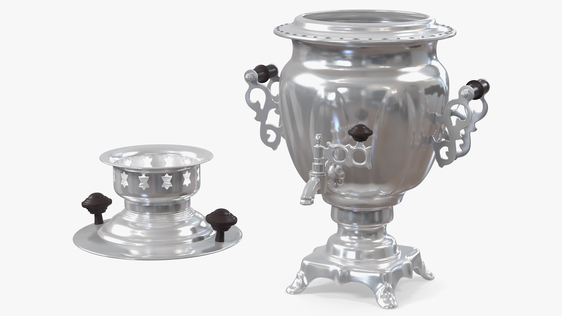 3D model russian samovars russia - TurboSquid 1676714