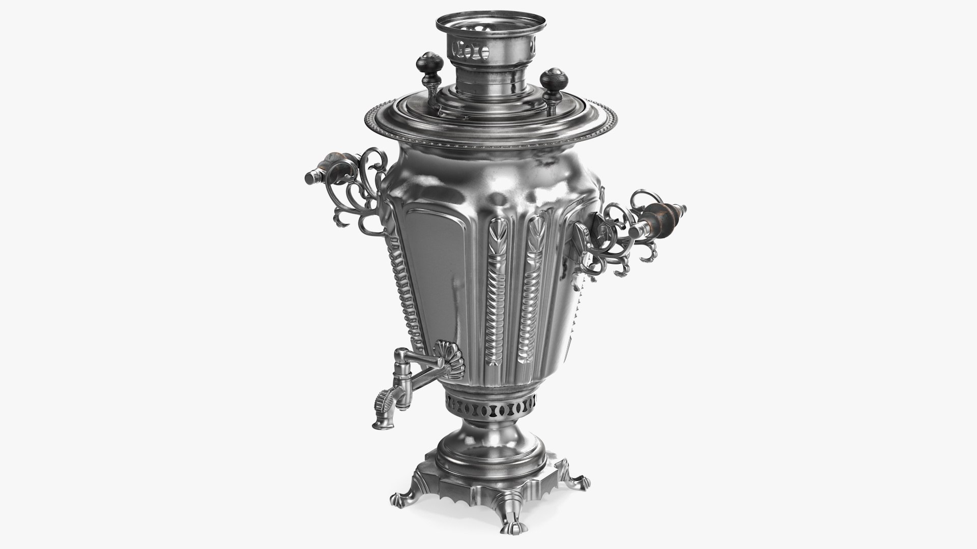 3D model russian samovars russia - TurboSquid 1676714
