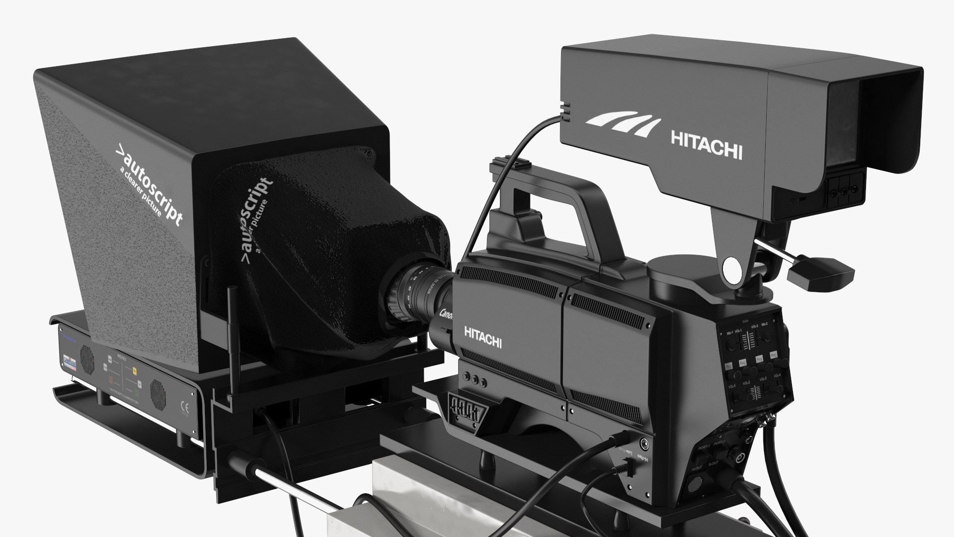 3D Broadcast Studio Camera Rig Model - TurboSquid 2371717