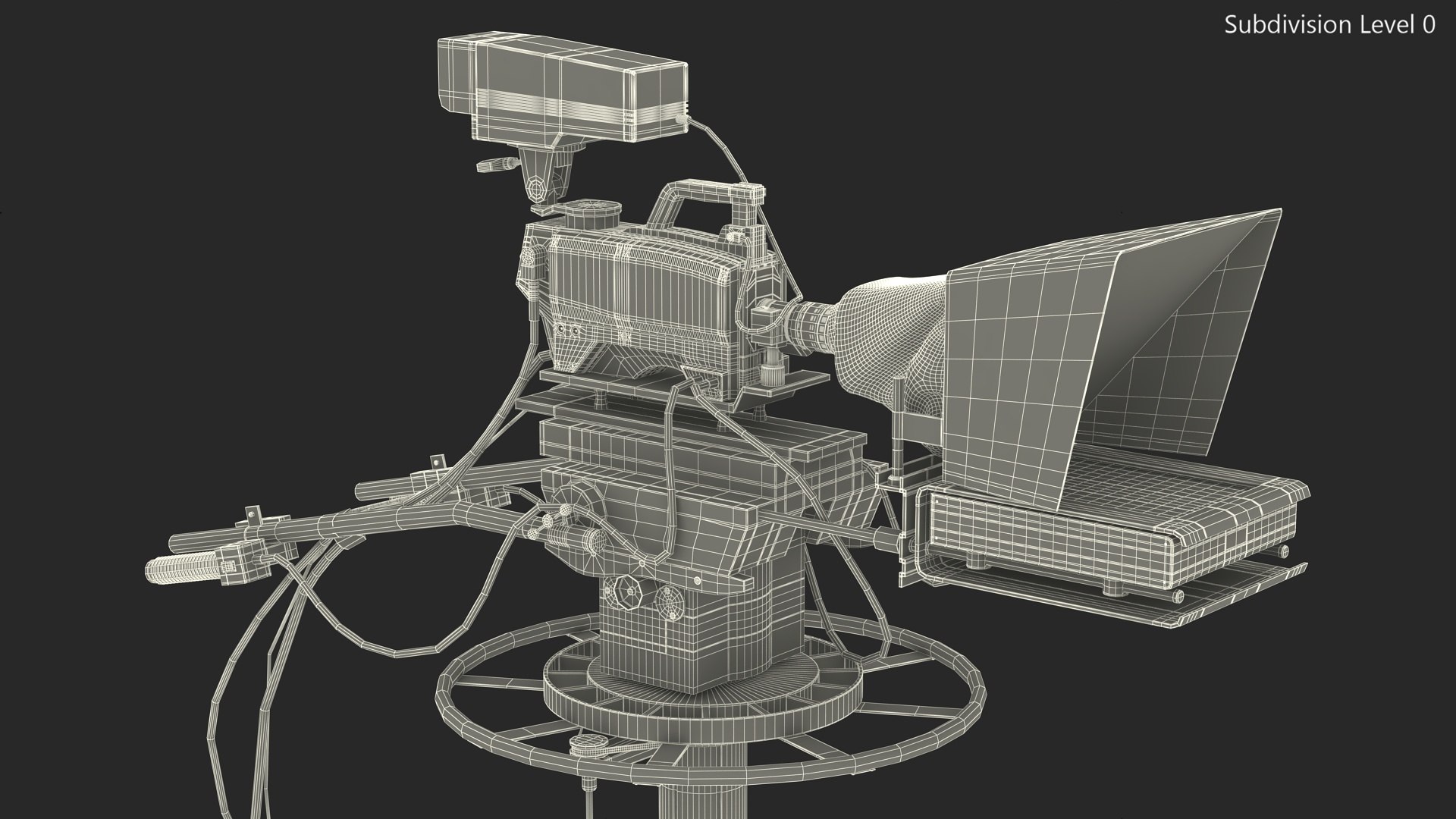 3D Broadcast Studio Camera Rig Model - TurboSquid 2371717