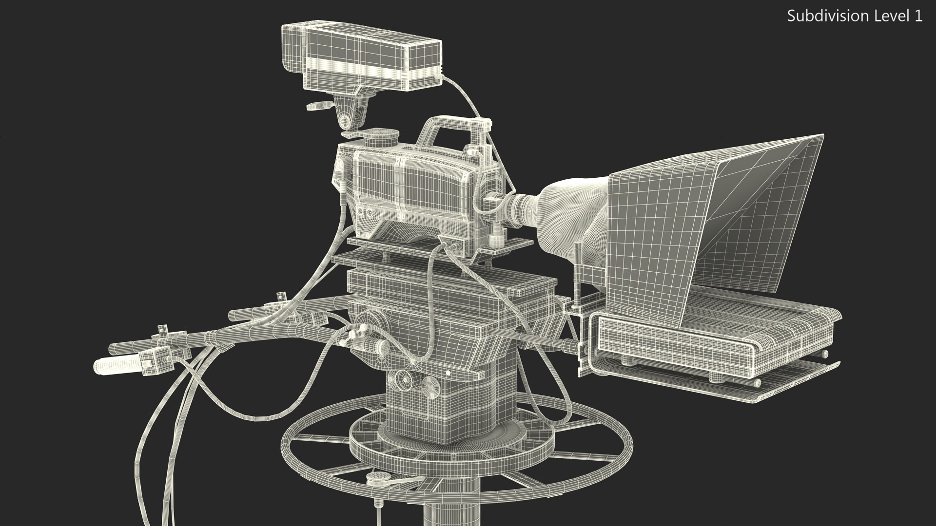 3D Broadcast Studio Camera Rig Model - TurboSquid 2371717