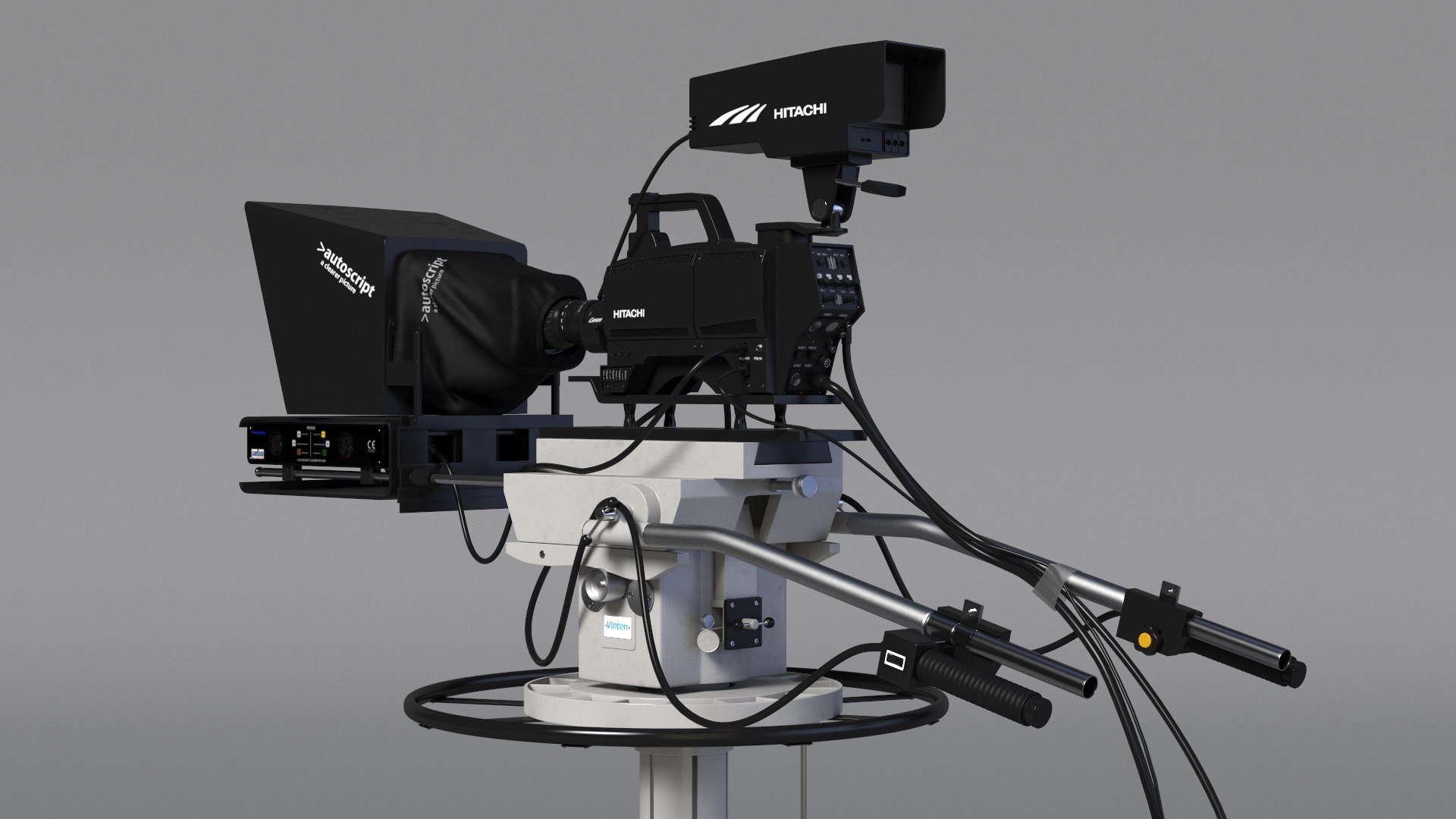3D Broadcast Studio Camera Rig Model - TurboSquid 2371717