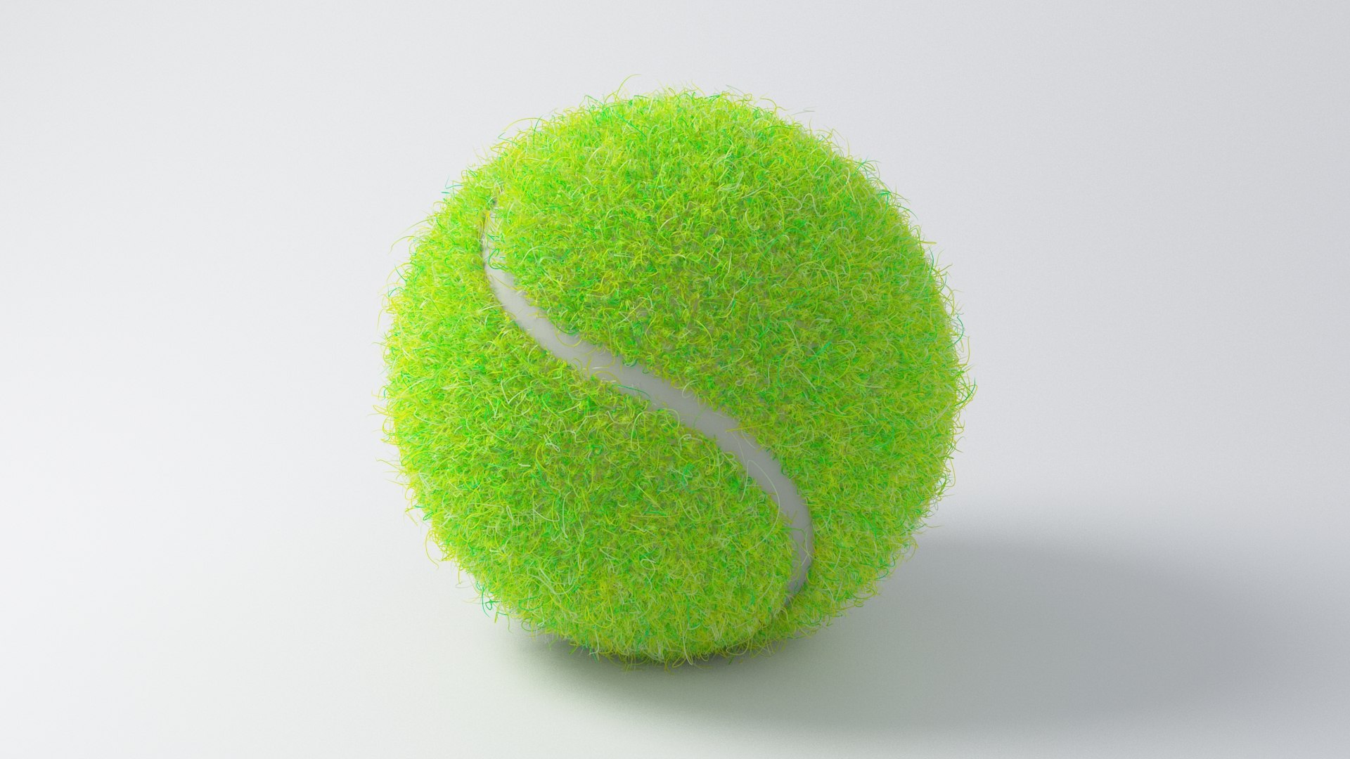 3D Model Tennis Ball Xgen - TurboSquid 2394819