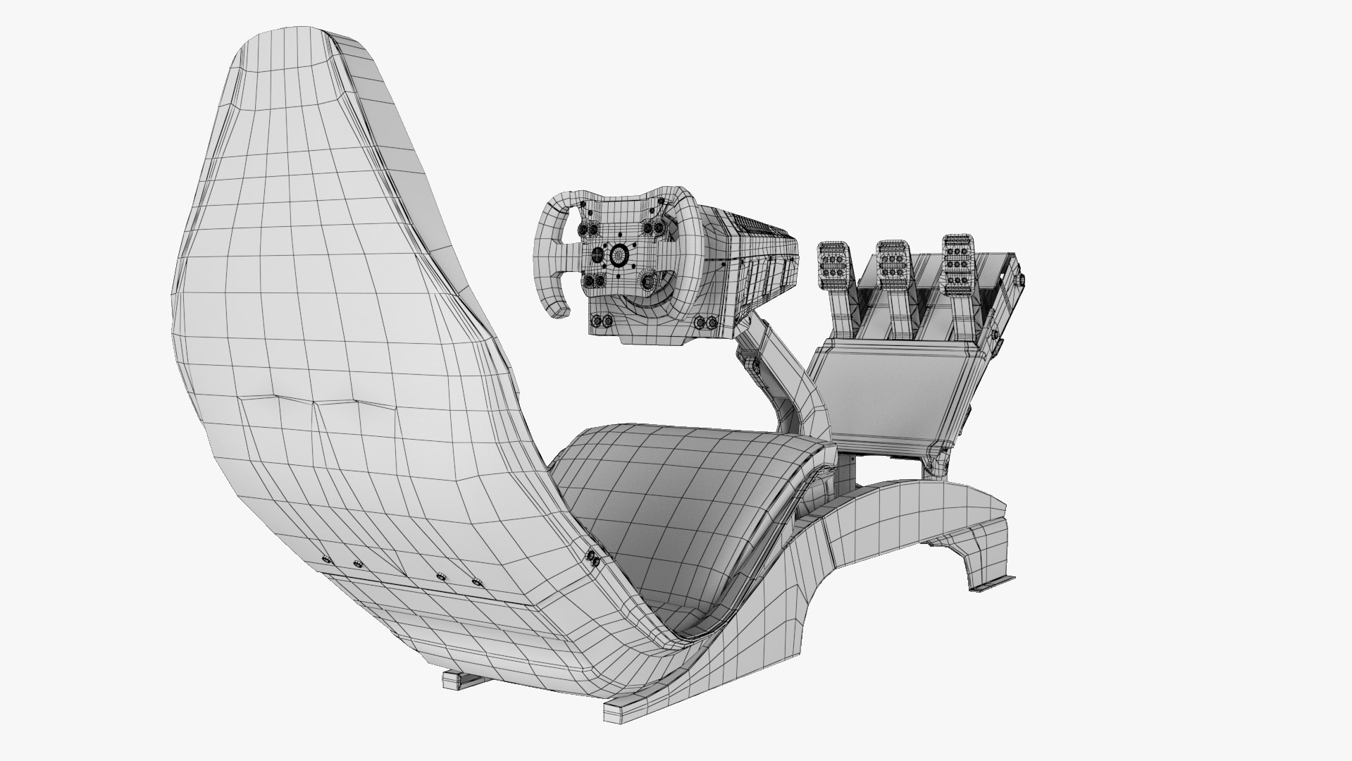 3D Model Playseat F1 Racing Simulator - TurboSquid 1530837