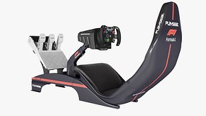 Formula F1 Racing Simulator Seat 3D model - TurboSquid 1802352