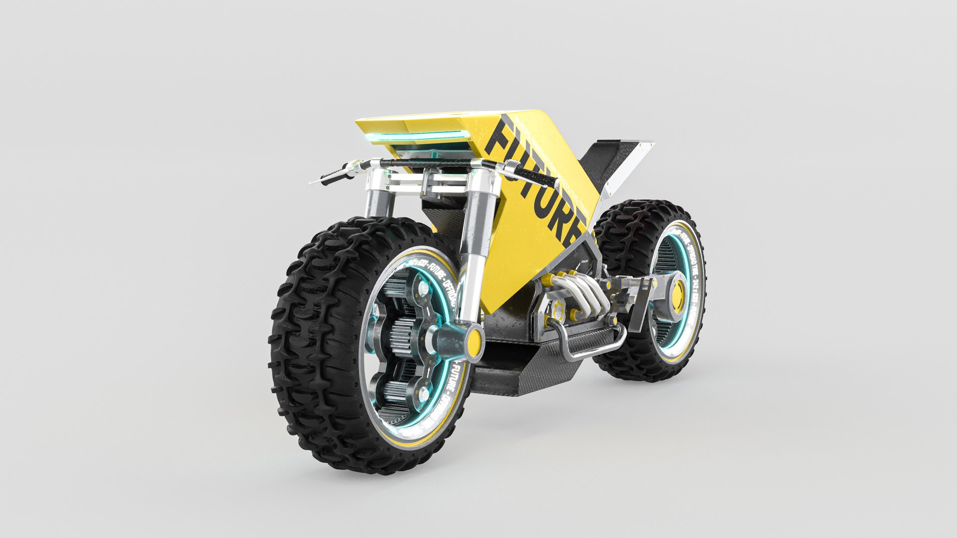 3D FUTURE BIKE Model - TurboSquid 2315134