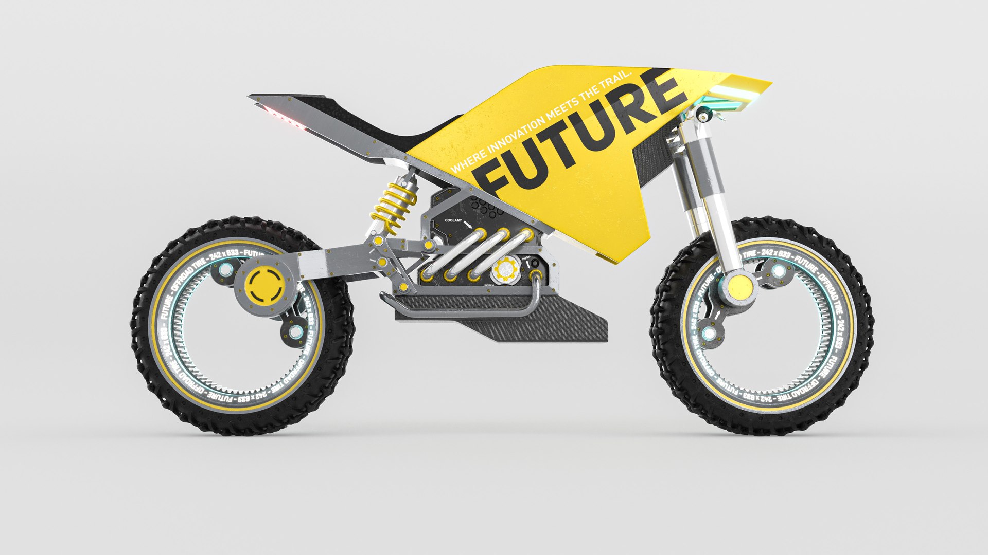 3D FUTURE BIKE Model - TurboSquid 2315134