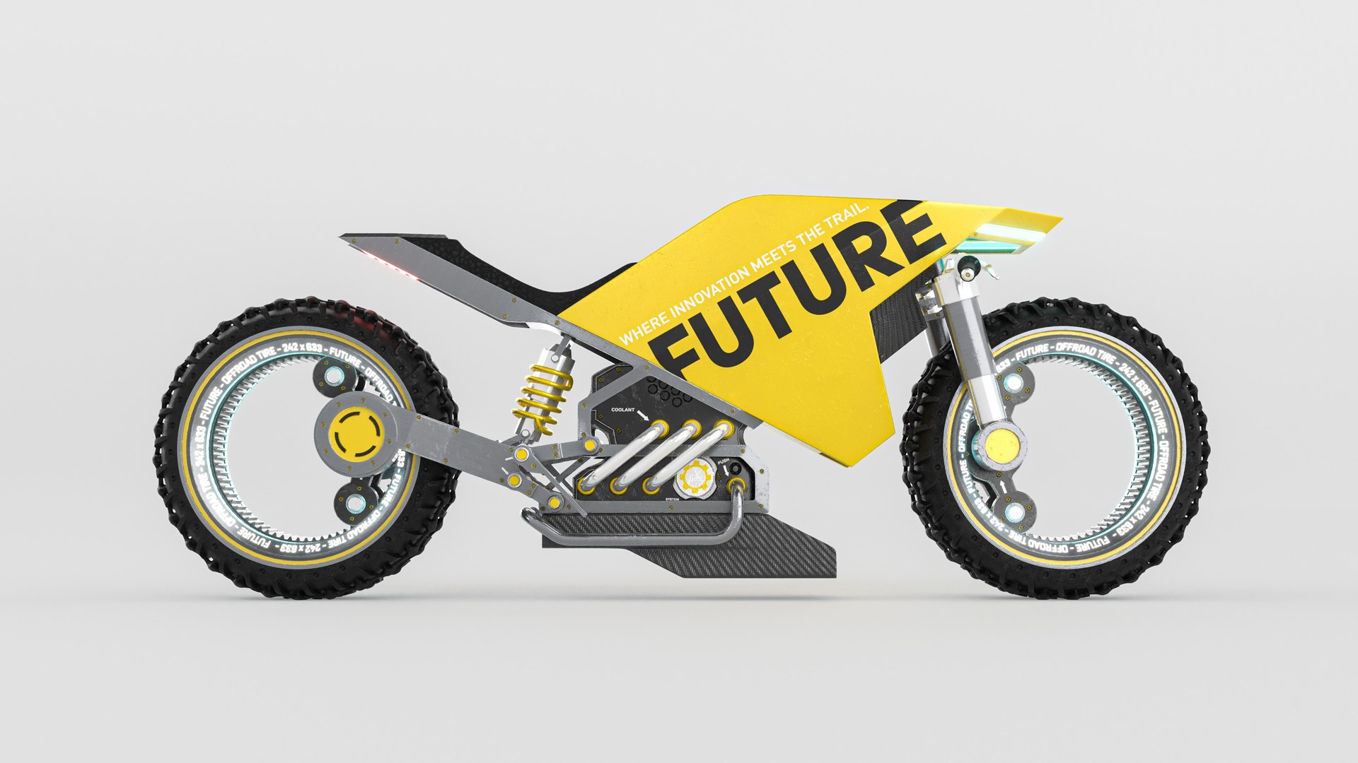 3D FUTURE BIKE Model - TurboSquid 2315134