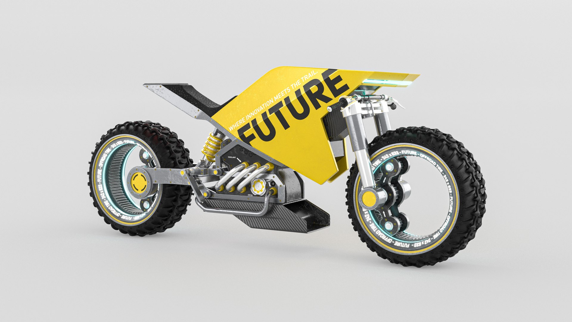 3D FUTURE BIKE Model - TurboSquid 2315134