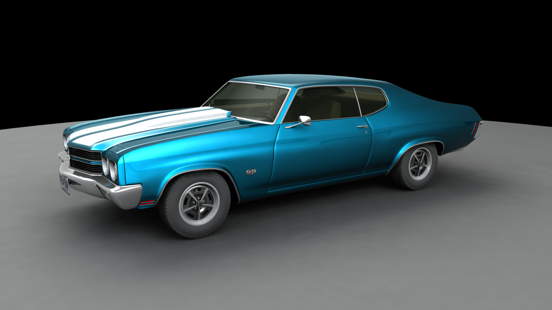 3D Chevrolet Chevelle 1970 Model - TurboSquid 1617969