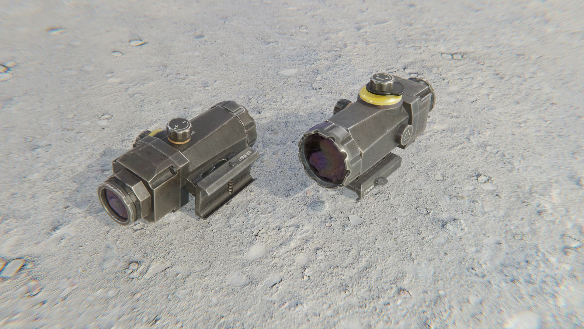 3D Scope QMK 152 For QBZ 191 192 - TurboSquid 2147982