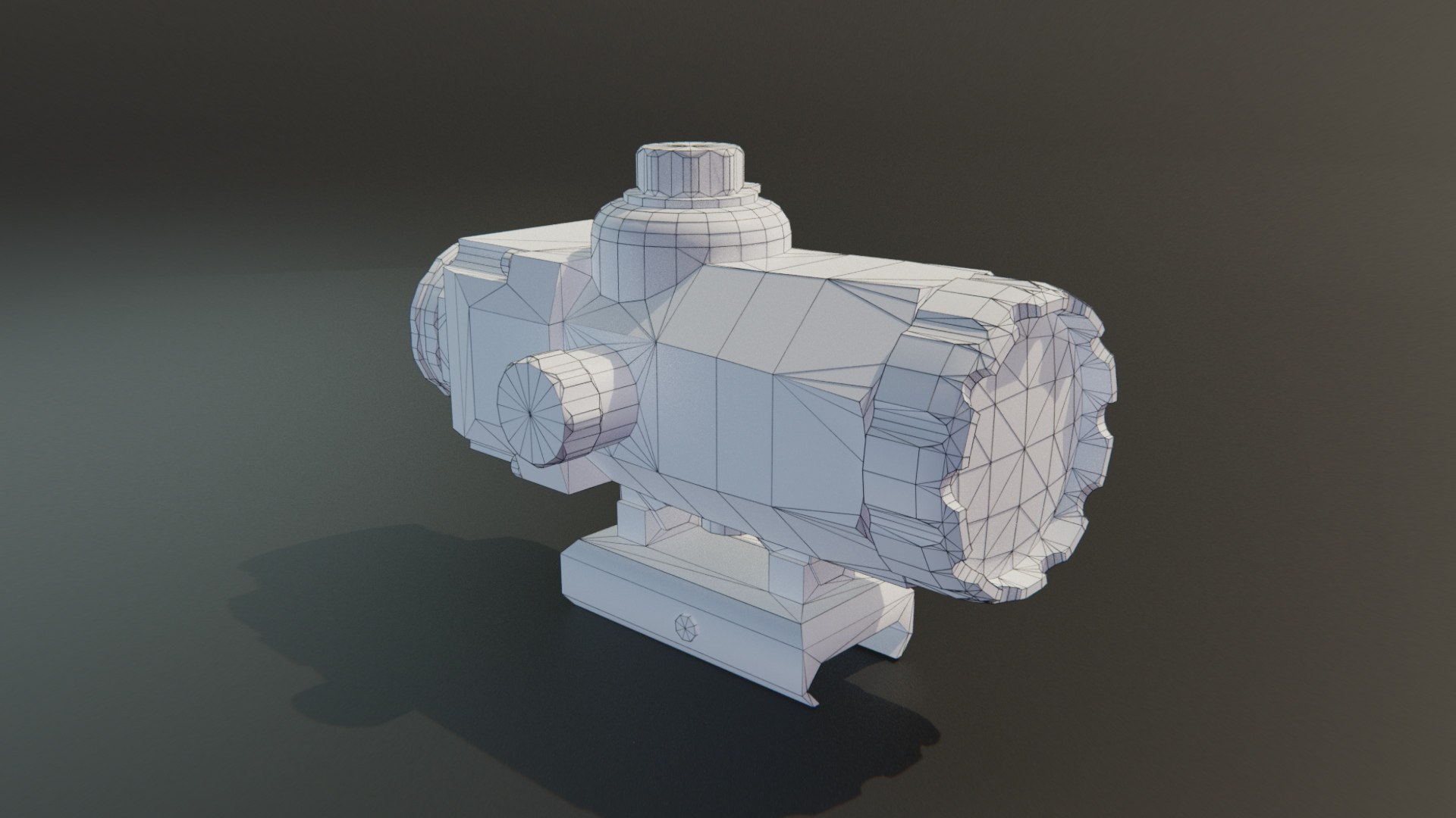 3D Scope QMK 152 For QBZ 191 192 - TurboSquid 2147982