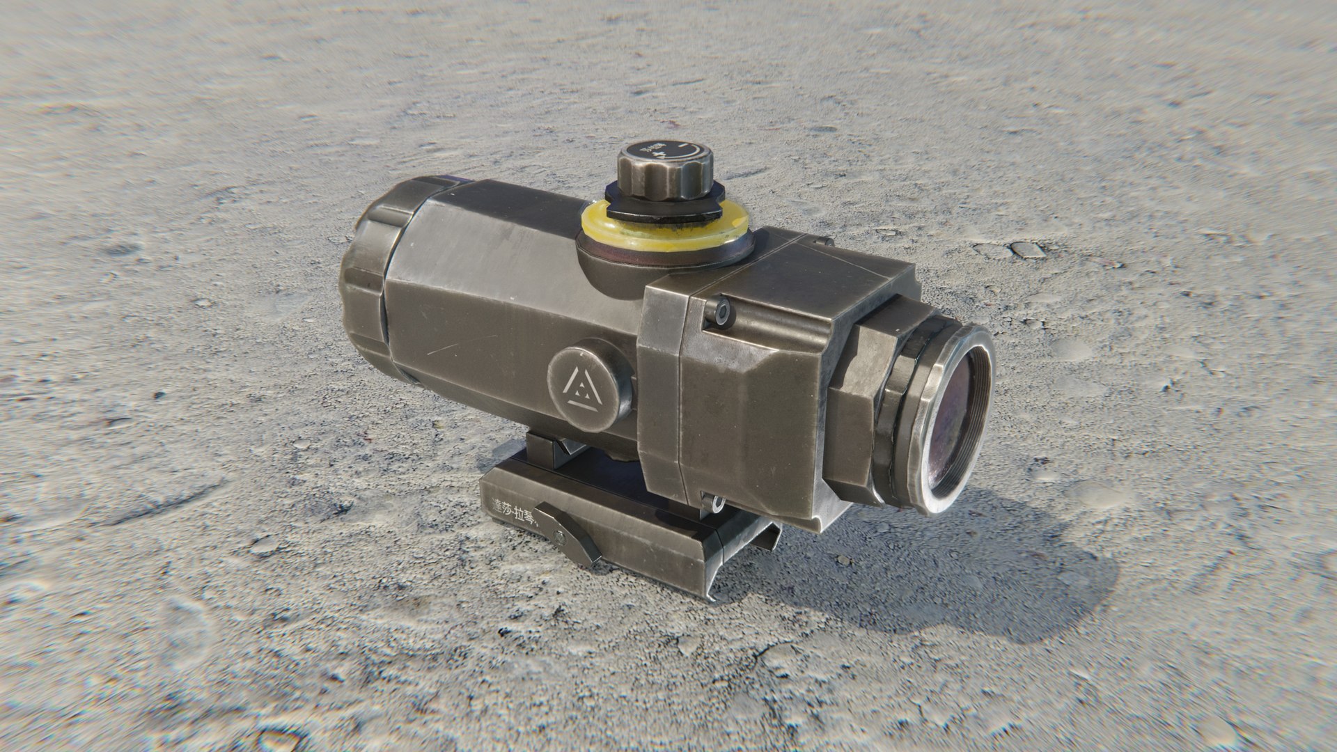 3D Scope QMK 152 For QBZ 191 192 - TurboSquid 2147982