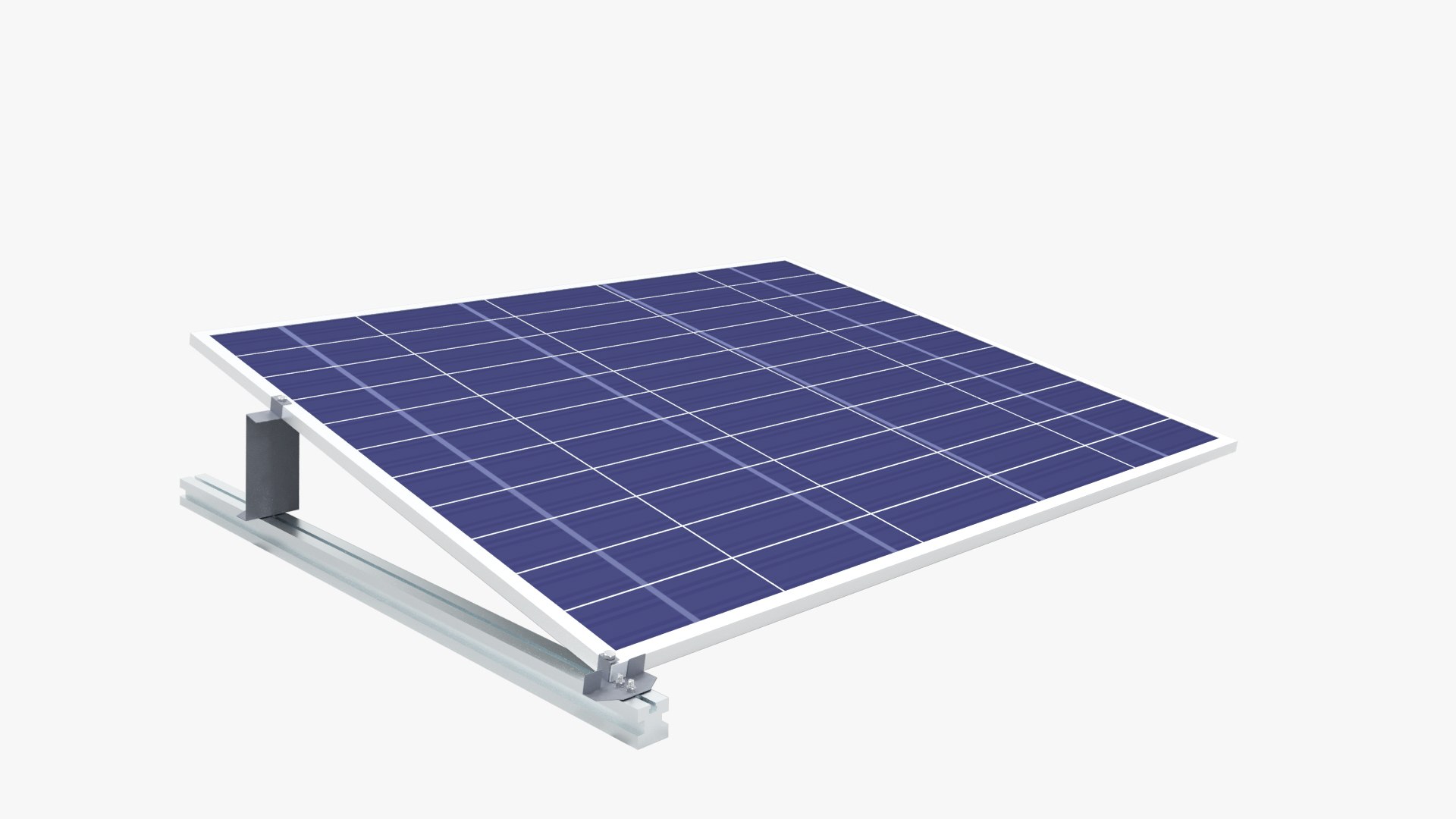 3D Roof Solar Panel Model - TurboSquid 1949648