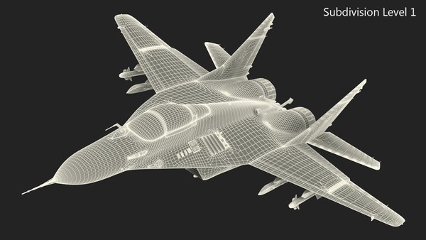 MiG 29 다목적 전투기 비행 3D 모델 - TurboSquid 1821615