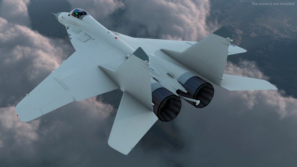 MiG 29 다목적 전투기 비행 3D 모델 - TurboSquid 1821615