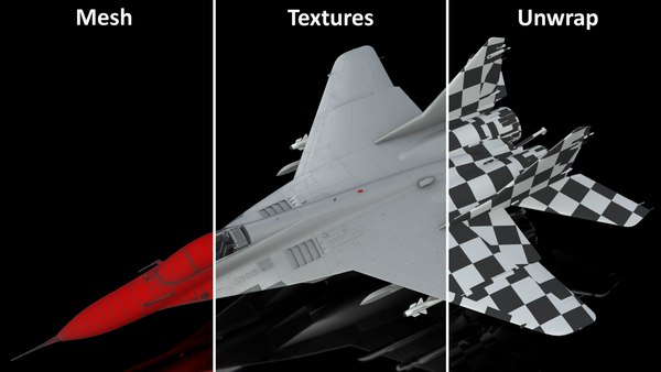 MiG 29 다목적 전투기 비행 3D 모델 - TurboSquid 1821615