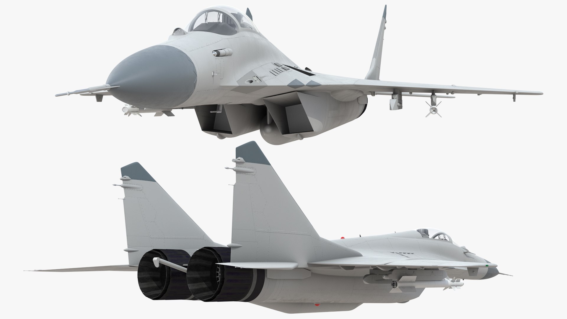 3D MiG 29 Multirole Fighter Aircraft Flight - TurboSquid 1821615