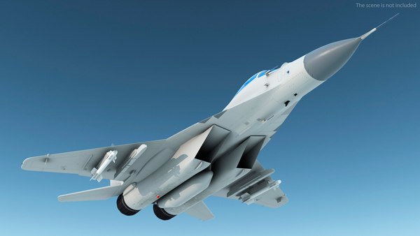 MiG 29 다목적 전투기 비행 3D 모델 - TurboSquid 1821615