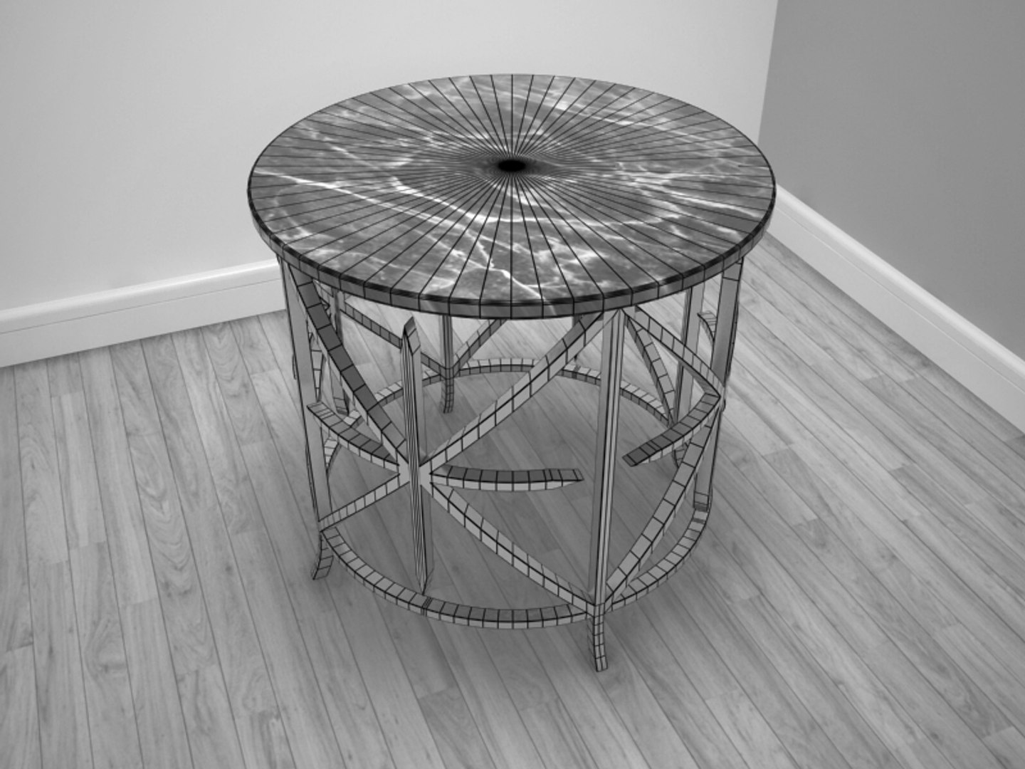 3d model gothic table