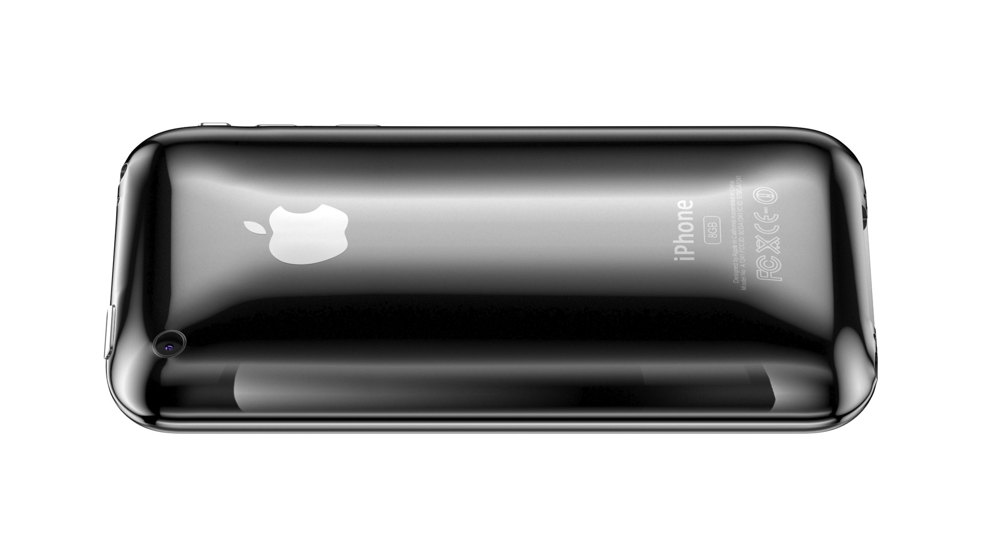 3D Model Apple IPhone 3G Black - TurboSquid 2127625