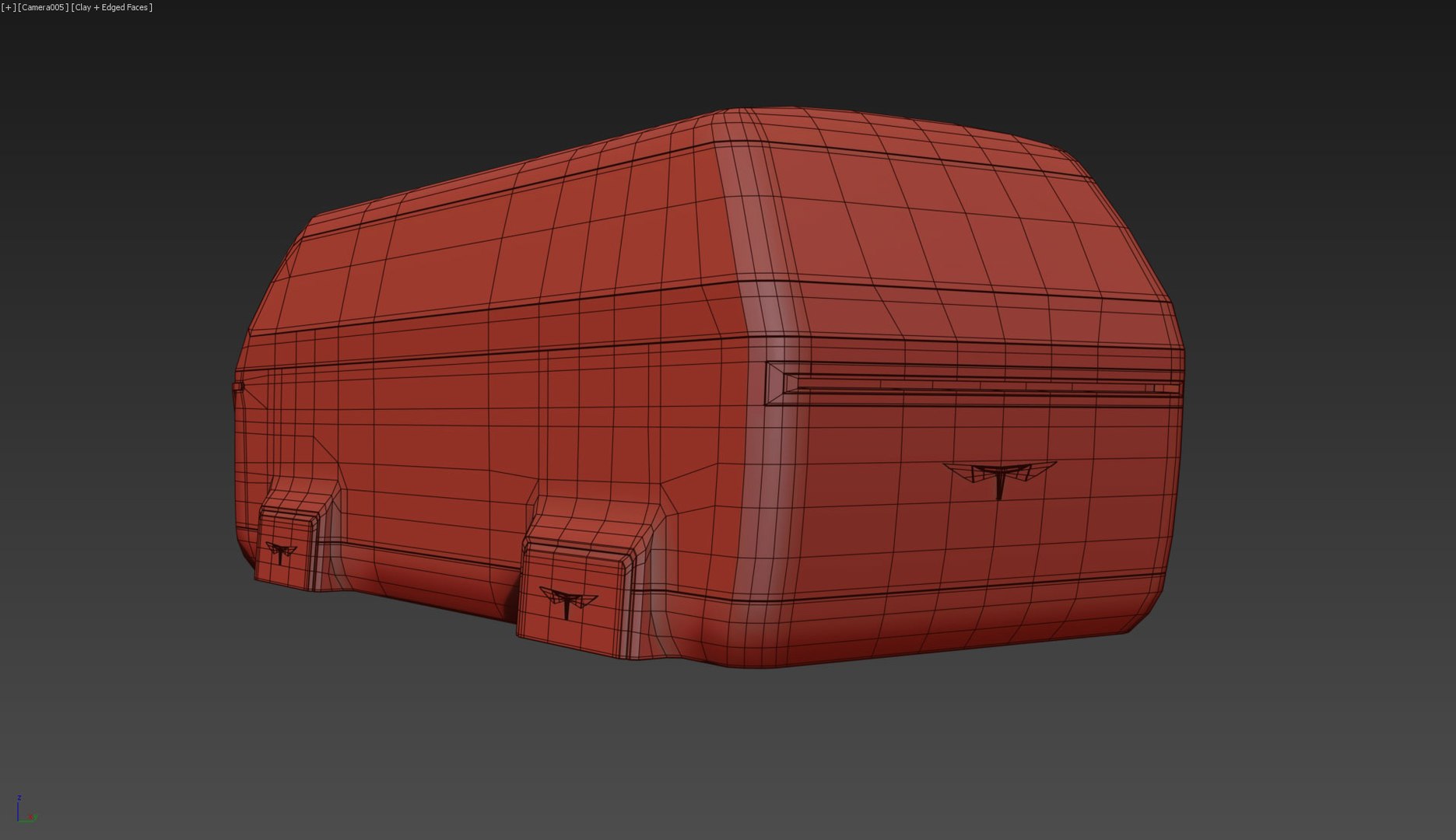 3D Hover Minivan Van - TurboSquid 1245398