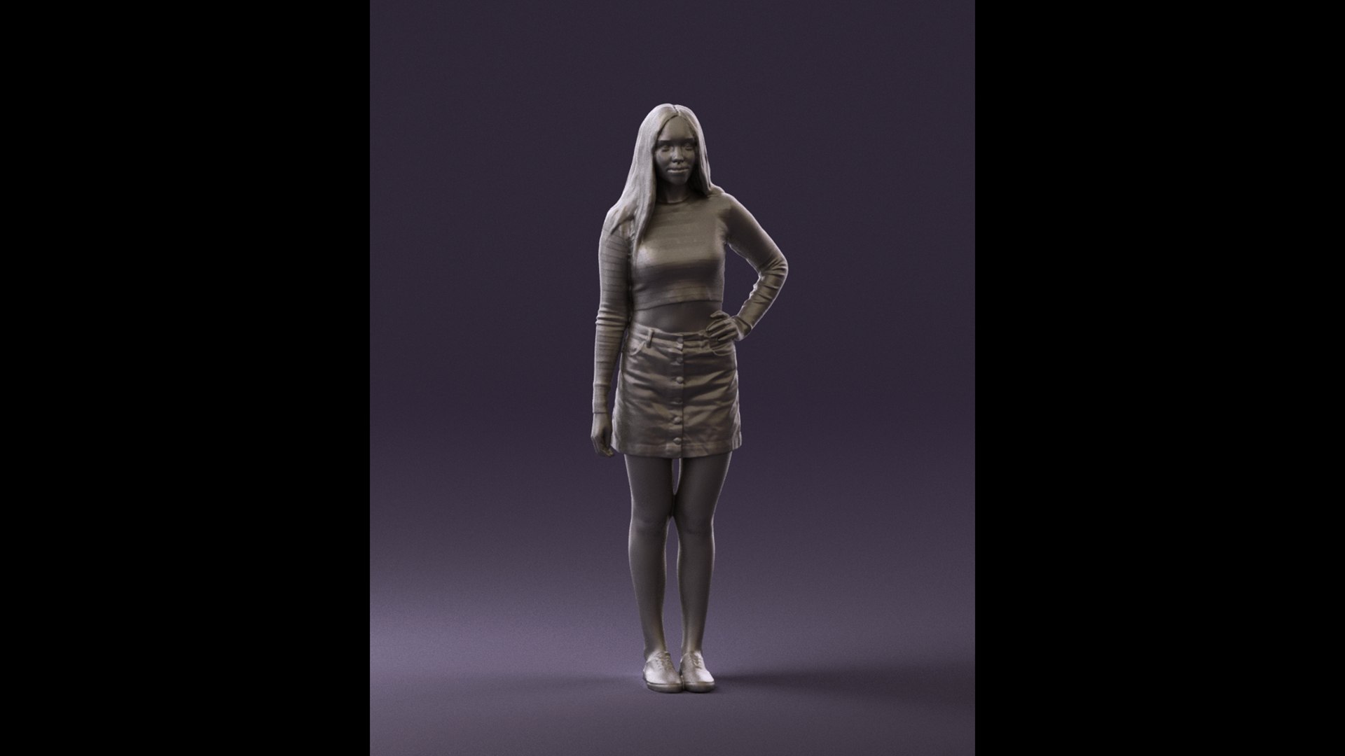 Scanned realistic human model - TurboSquid 1646490