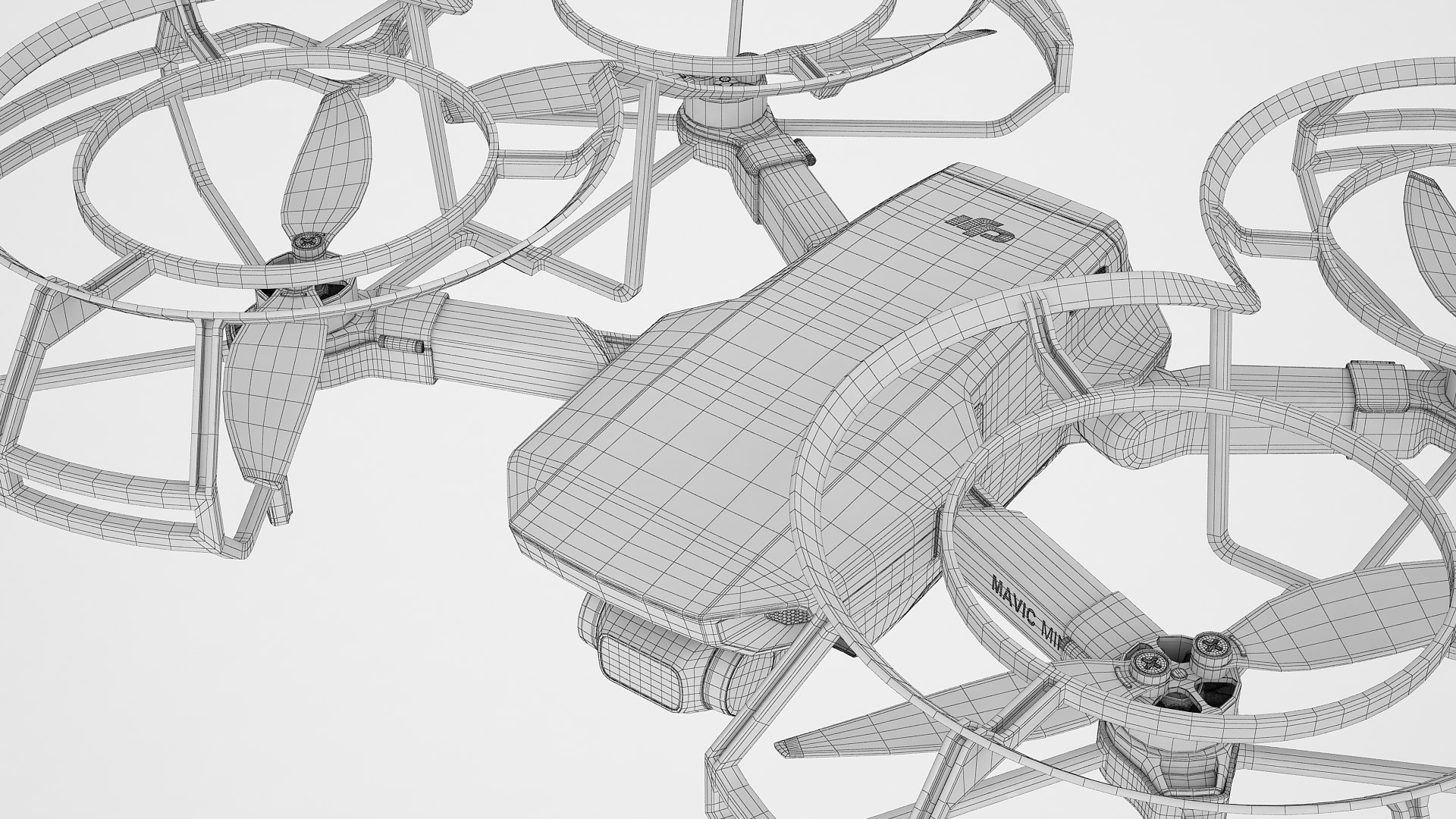 Dji Mavic Mini 3D Model - TurboSquid 1525021